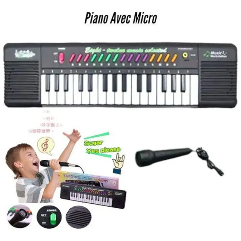 Piano Électronique Avec Micro