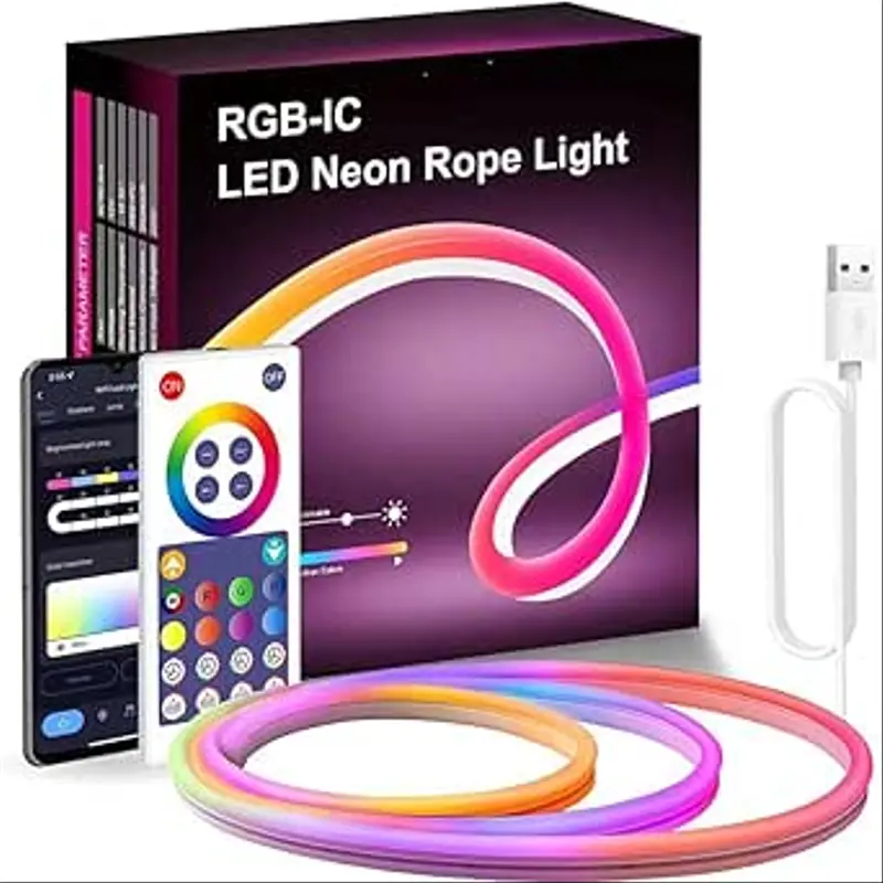 LED NEON RGB MAGIC USB, Bluetooth Control + Télécommande - Suivie ...