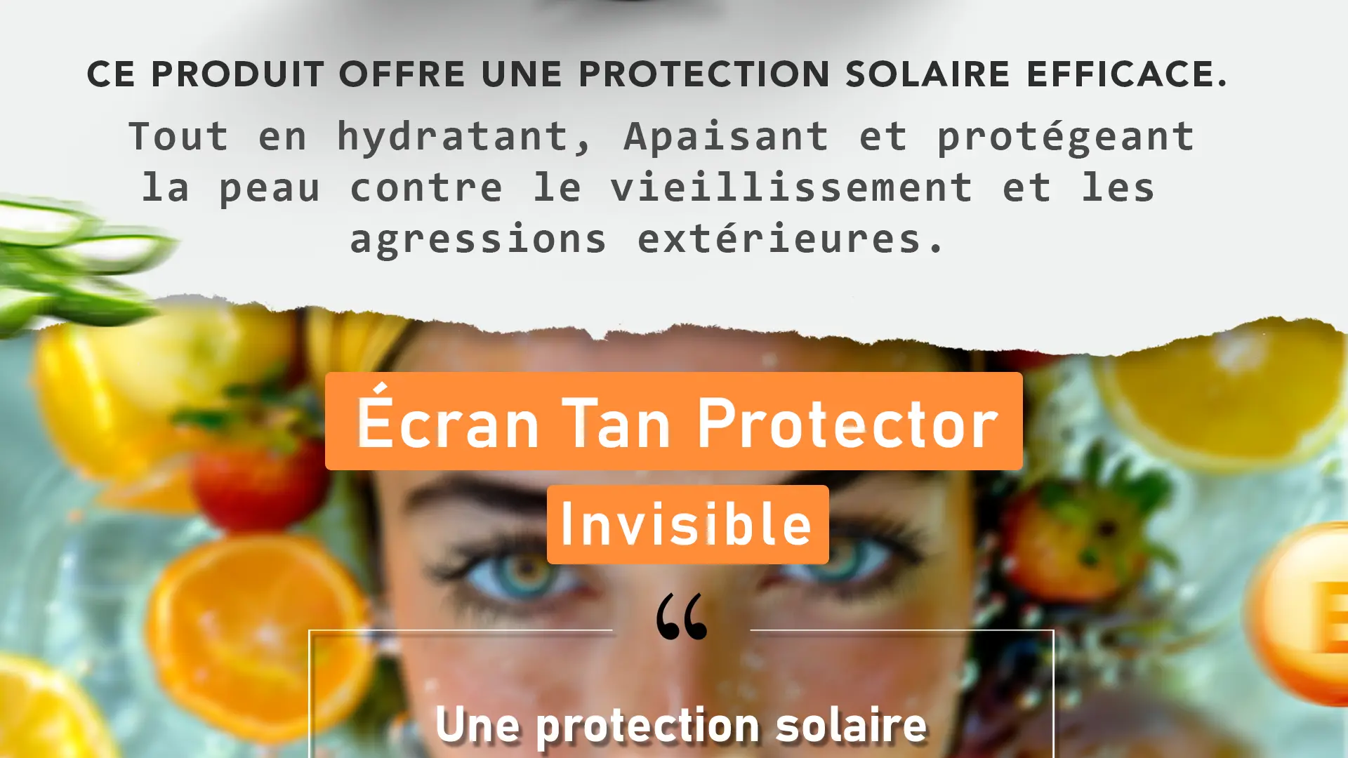 Ecran Solaire Invisible